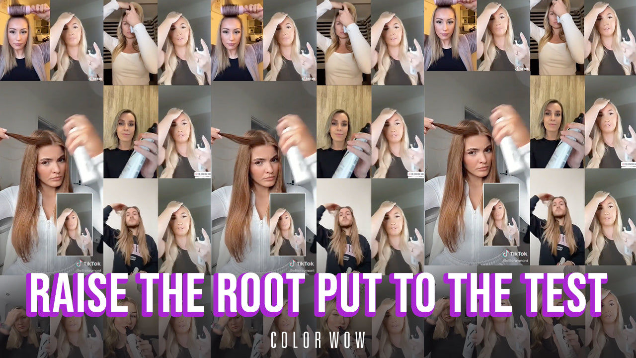 Turn Flat Hair into Voluminous Hair with Color Wow Root Lift
