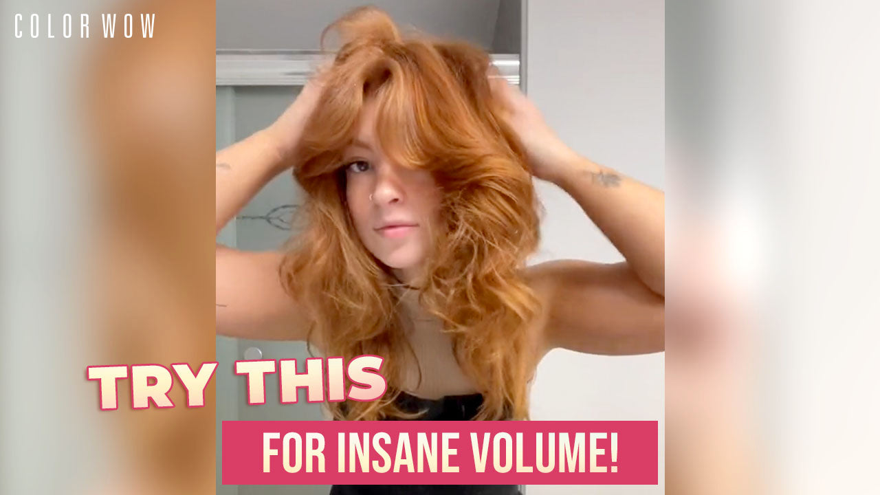 Voluminous Hair Tutorial: How to Curl Hair for Big Volume – Color Wow
