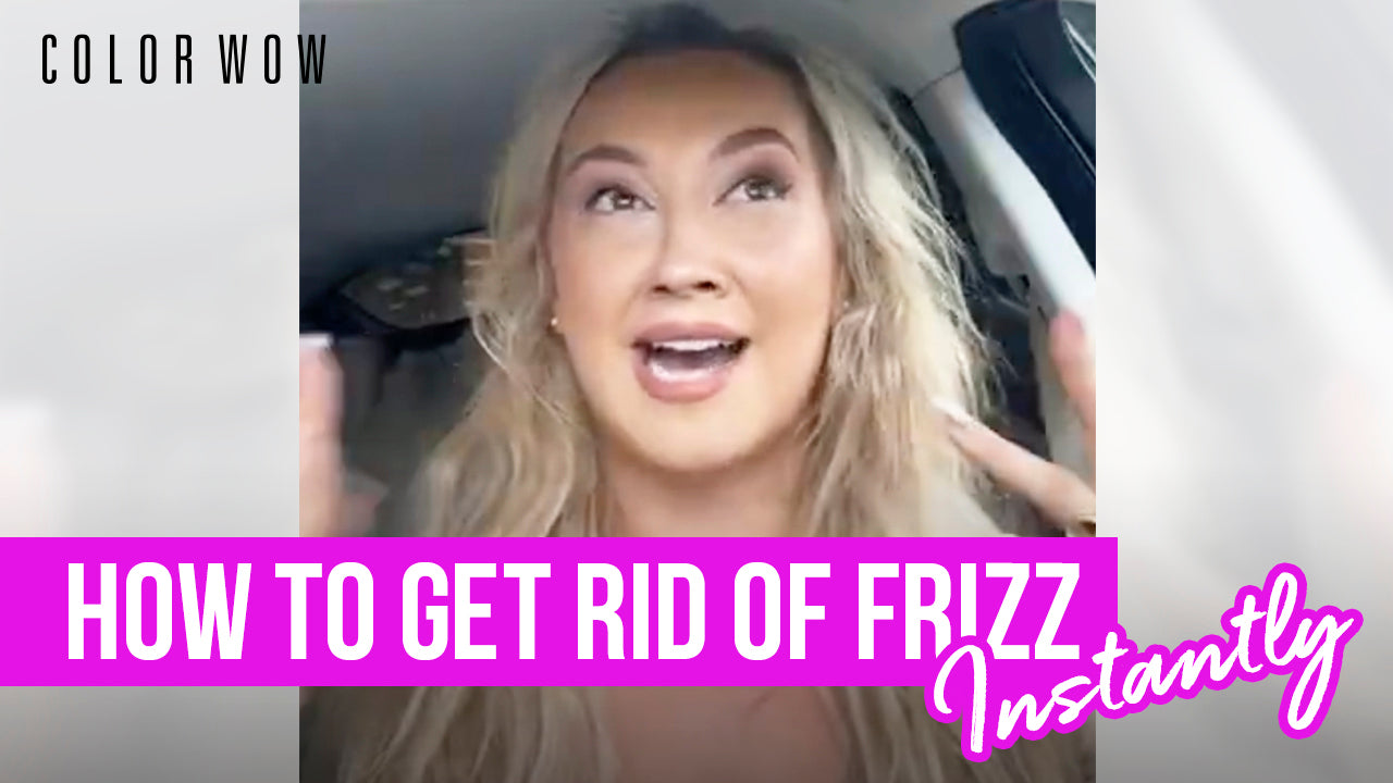 How to Get Rid of Frizzy Hair – Color Wow