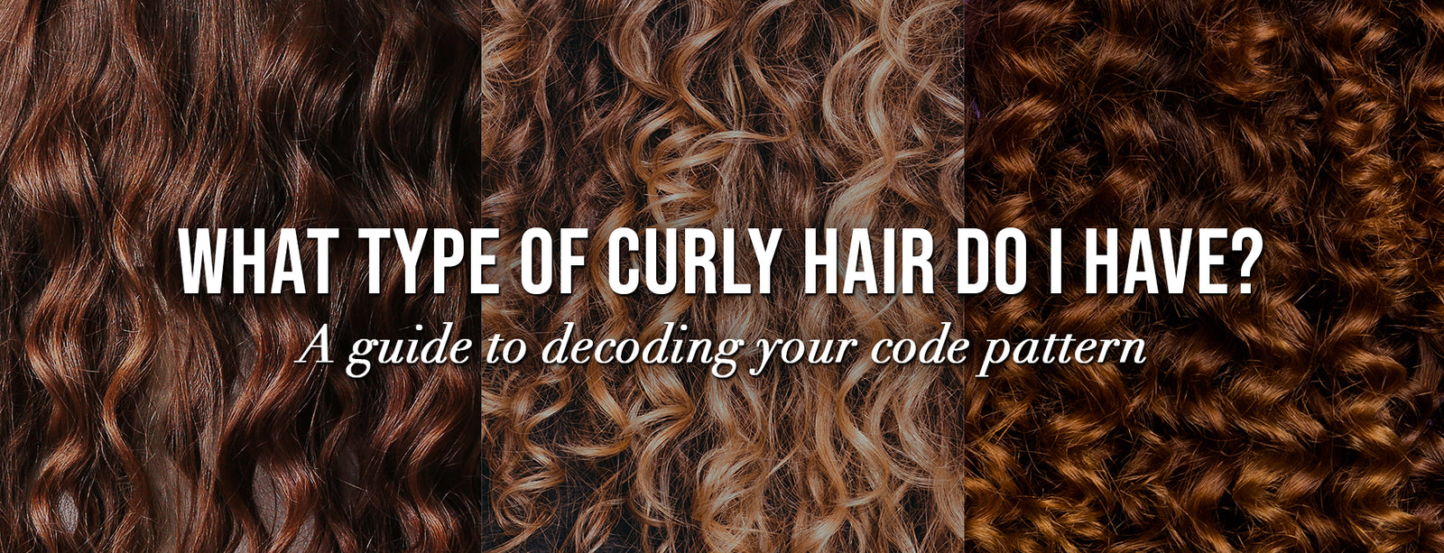 Curly Hair Types: Here's All You Need To Know – Color Wow
