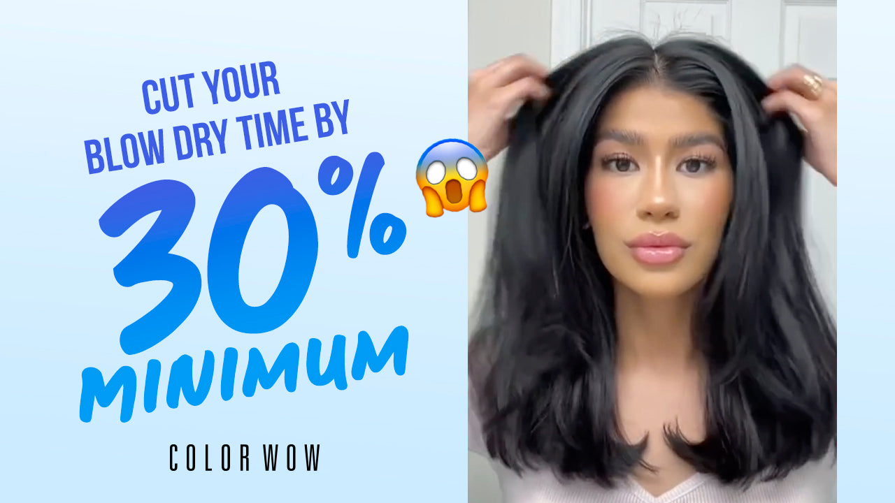 How to Use Speed Dry Spray to Reduce Blow Drying | Color Wow