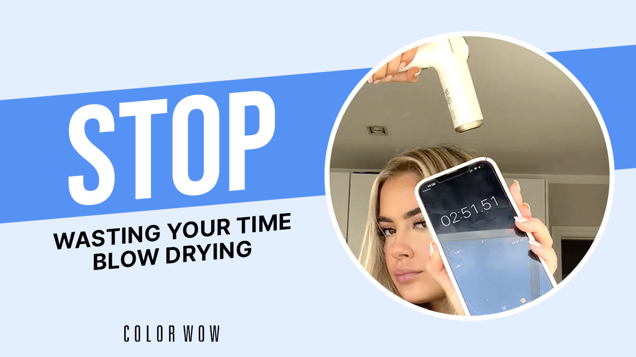 Cut Blow-Dry Time By 30%: Color Wow Speed Dry