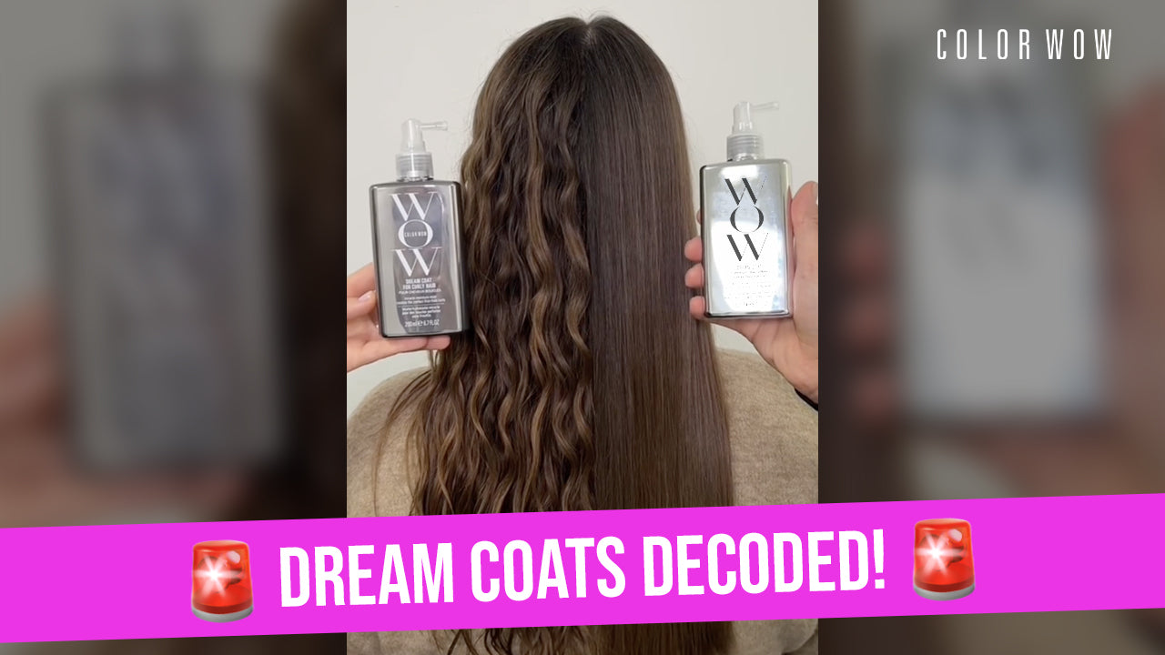 Dream Coat vs Dream Coat For Curly Hair: What's The Difference? – Color Wow