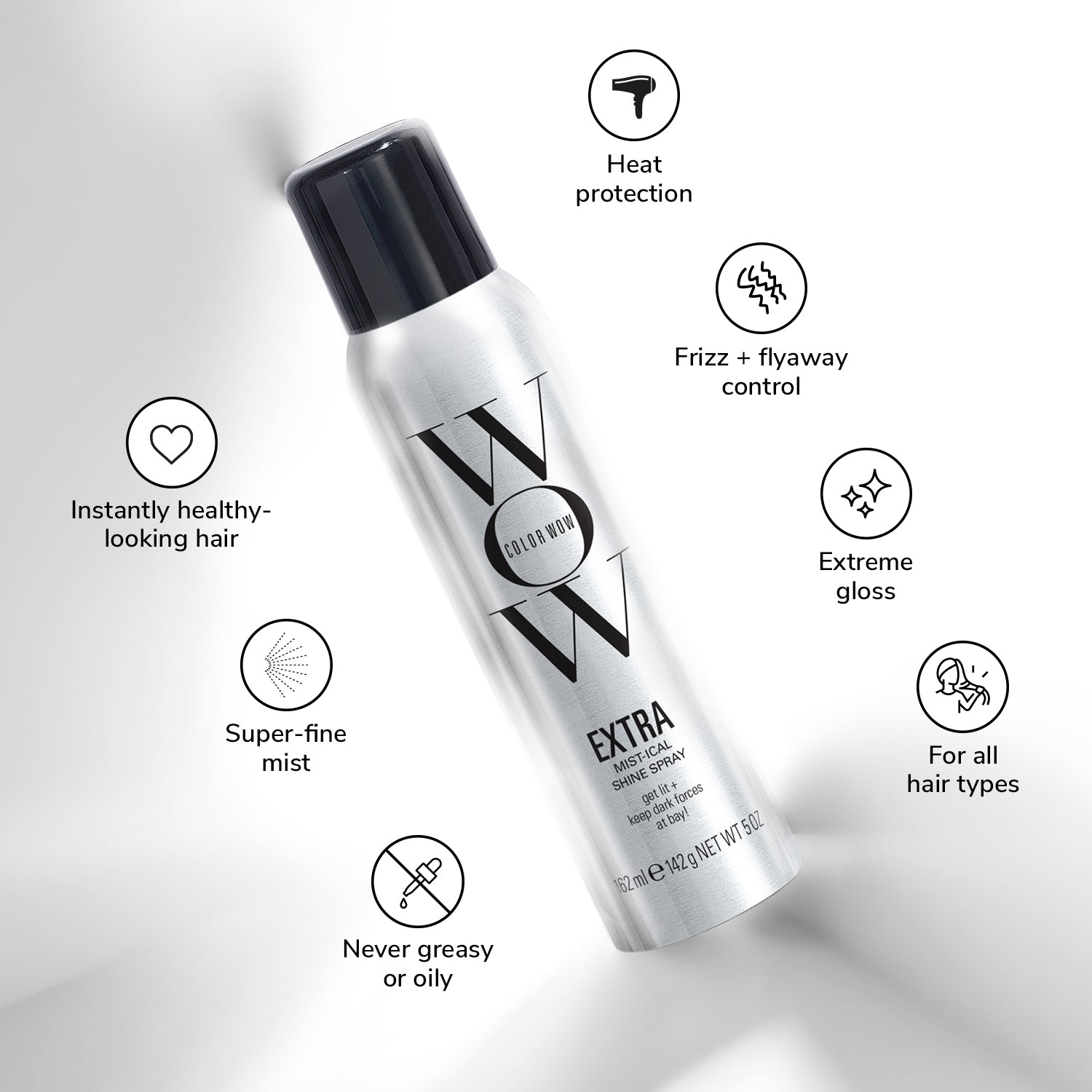 Color Wow Shine Spray | Extra Mist-ical Hair Shine Spray
