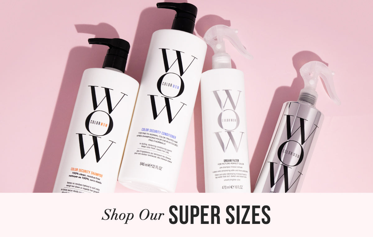 Super Sizes: Large Shampoo, Conditioner & Stylers – Color Wow