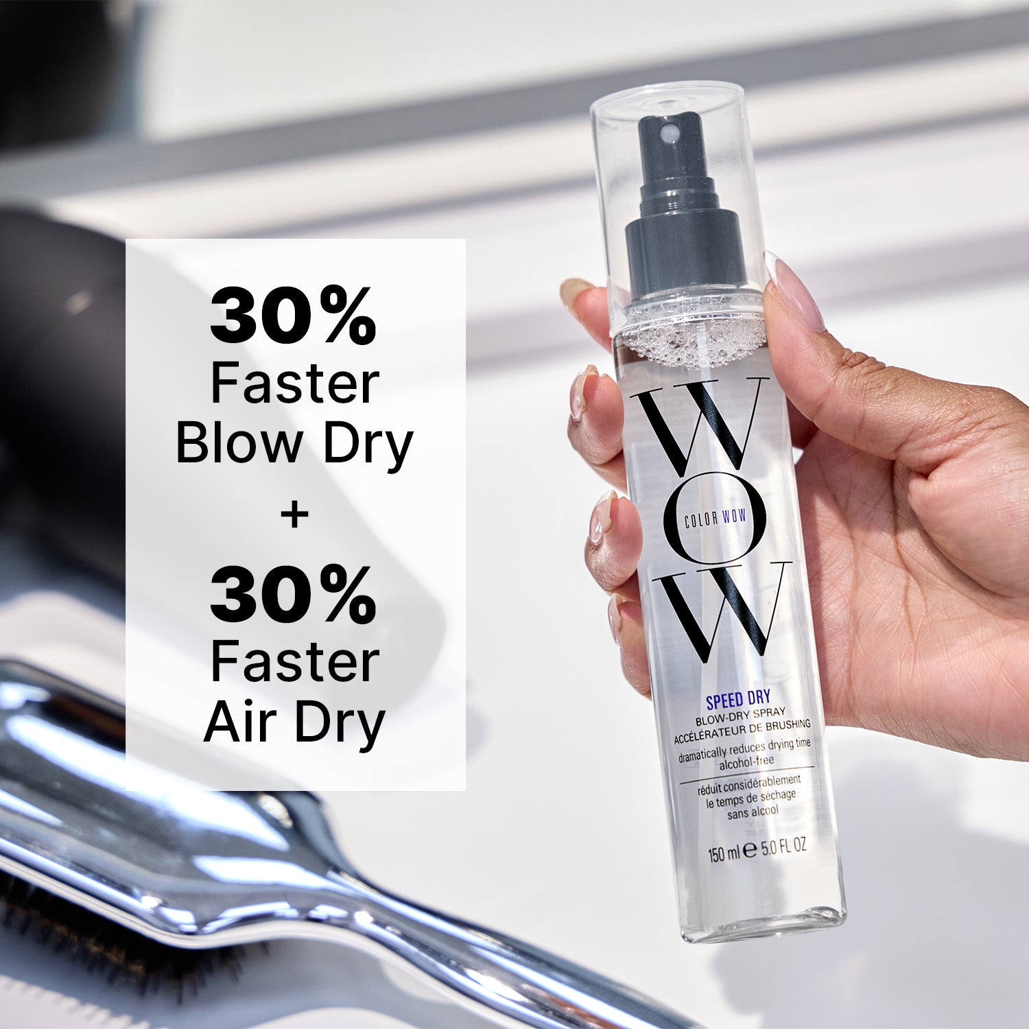 Speed Dry: Blow Dry Spray | Quick Dry Spray – Color Wow