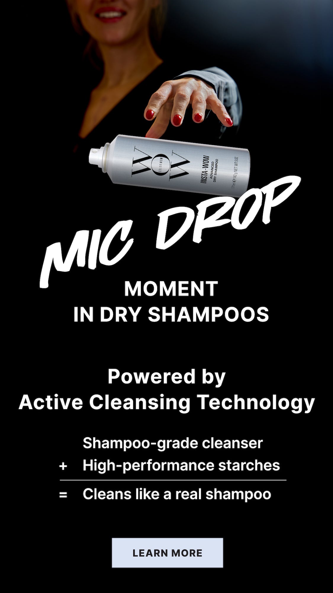 Insta-WOW | Talc-Free Dry Shampoo Spray for Oily Hair – Color Wow