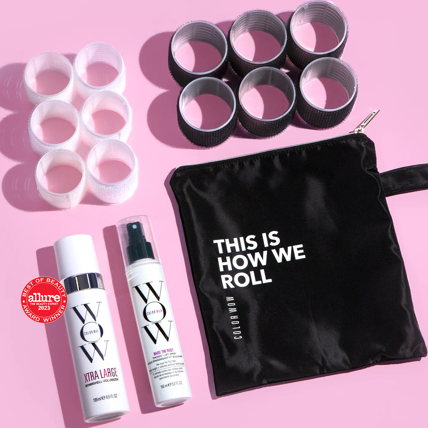 Big Hair Gift Set | Xtra Large + Raise The Root + Velcro Hair Rollers ...
